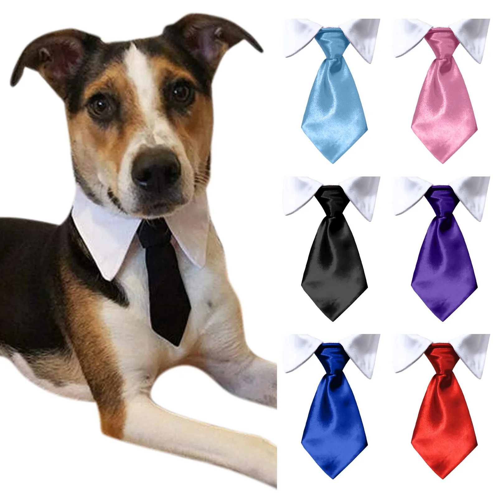 Hot Sale Cute Cotton Adjustable Dog Necktie Dog Cat Grooming Formal Tie ...