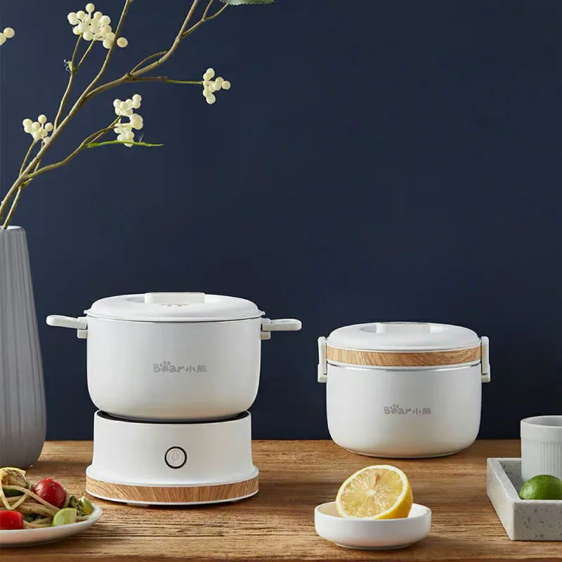 Zk30 Mini Portable Electric Hot Pot Multi Cooker Travel Folding Hotpot ...