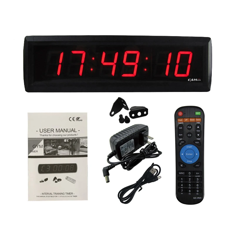 [GANXIN] Free Shipping LED Digital Countdown / Count Up Timer with ...