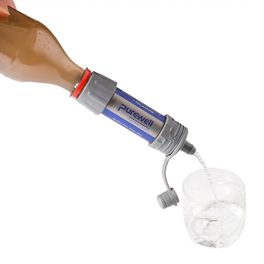 Portable Water Purifier Personal Emergency Water Filter Mini Filter ...