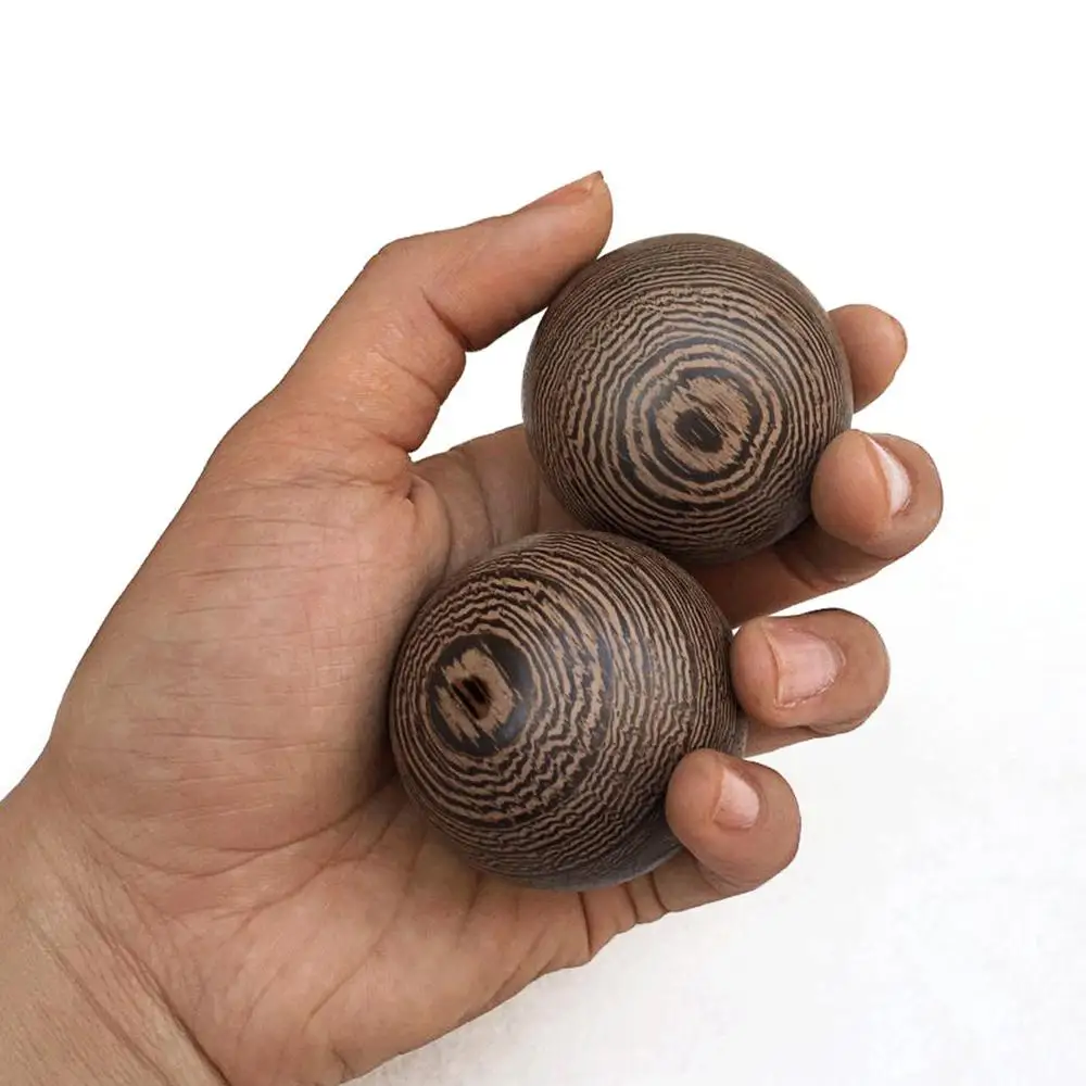 Solid wood Handball 2X Chinese Baoding Balls Fitness Handball Health ...
