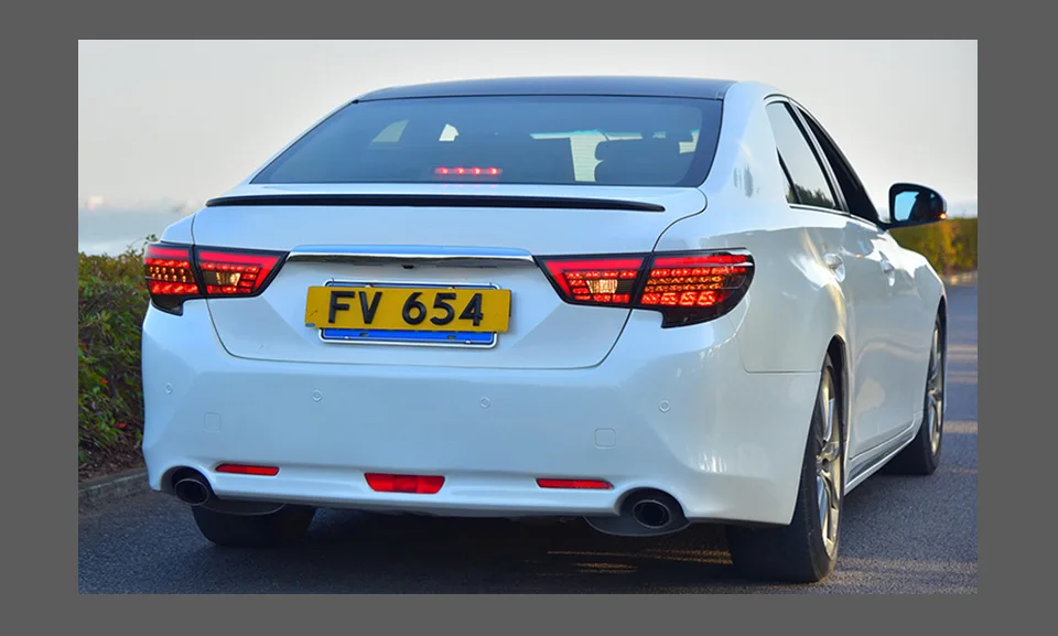 Toyota Mark X Tail Lights 2013-2019 Reiz Led Tail Lamp Light Led Drl ...