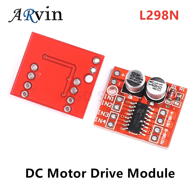 DC Motor Drive Module Reversing PWM Speed Dual H Bridge Stepper Motor ...