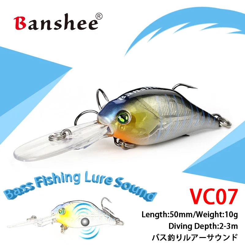 Banshee-53mm-10g-Crankbaits-Fishing-Wobblers-For-Trolling-Hard-Lure ...