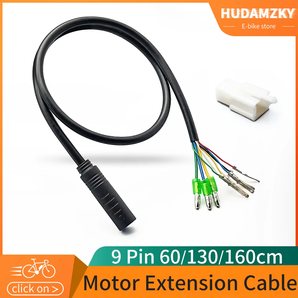 Ebike-Julet-9Pin-Hub-Motor-Extension-cable-Conversion-Line-Waterproof ...