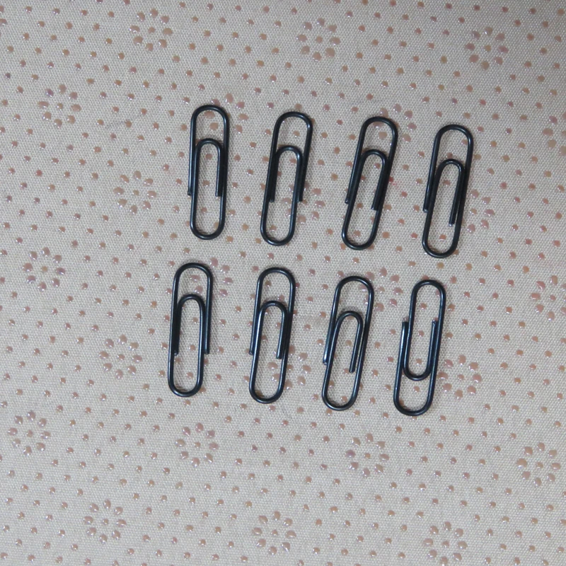 Noir - Trombone en métal noir, marque-page, épingle, distributeur ...