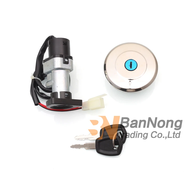 Ignition-Switch-Lock-Gas-Fuel-Petrol-Tank-Cap-Cover-For-Harley-Street ...