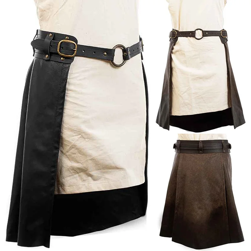 Medieval-Gothic-Shield-Maiden-Battle-Skirt-Dark-Assassin-Belt-Tasset ...