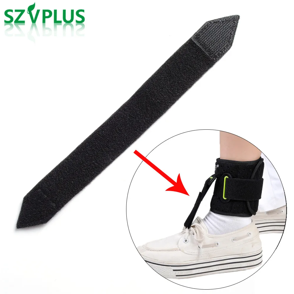 2 Pieces Replacement Straps for AO-28 Adjustable Drop Foot Brace AFO AFOs Support Strap Elevator ...