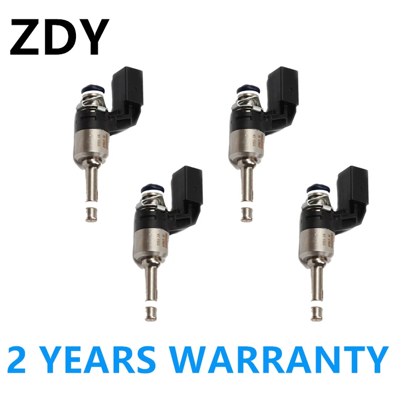 03C906036J 4PCS 1.4TSI Fuel Injector OIl Nozzle Injection Valve For VW ...