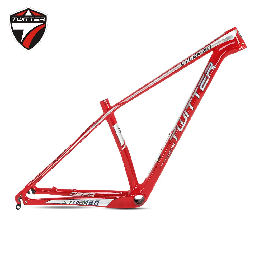 Twitter Storm2.0 MTB Carbon Frame 27.5 29er QR 9X135mm XC Bike Frameset ...