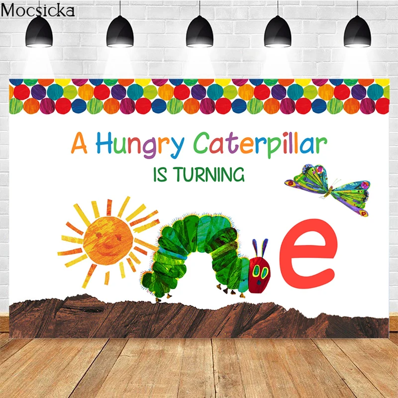 Hungry Caterpillar Birthday Banner
