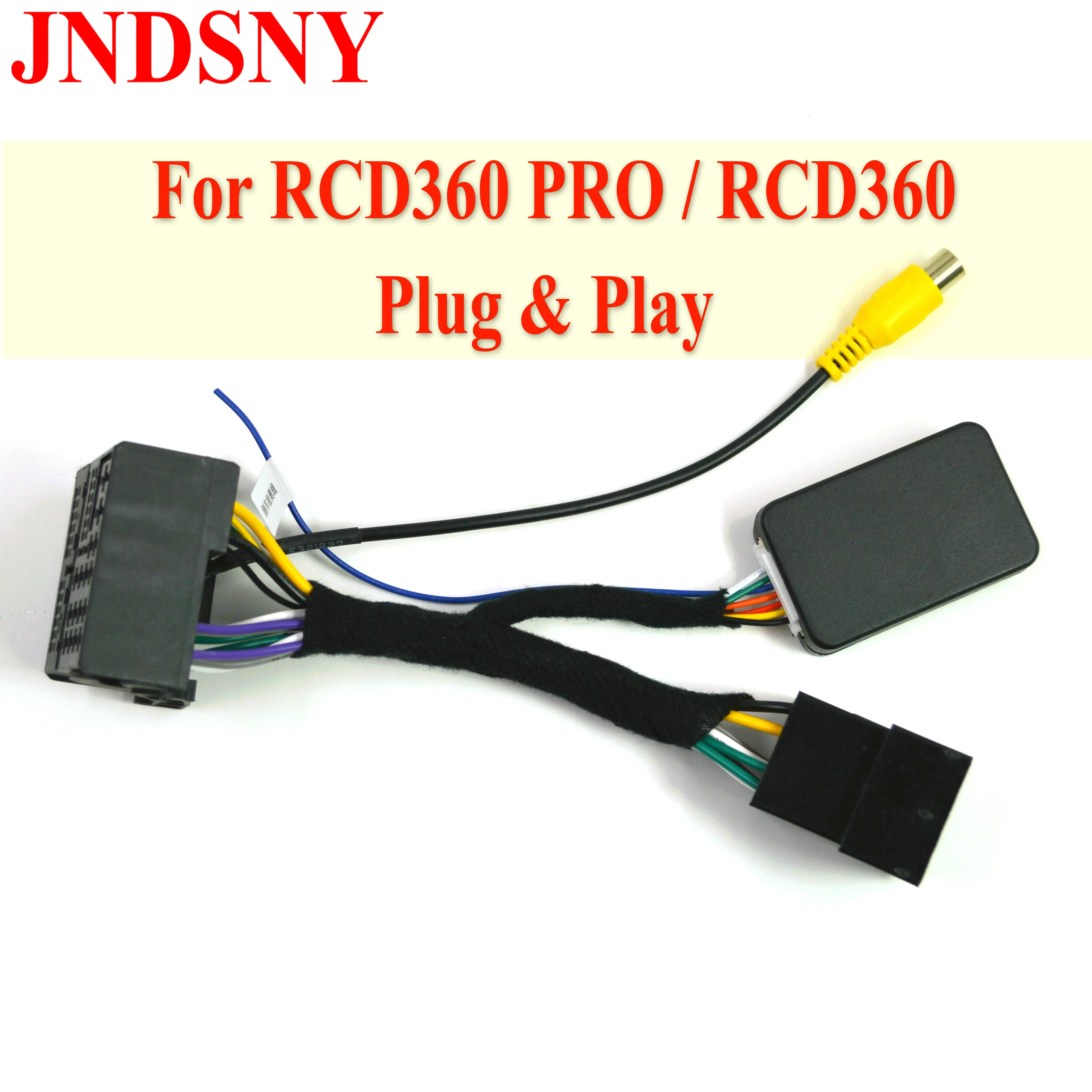 RCD360 PRO RCD360 Cable adaptador ISO Quadlock para coche, simulador de ...