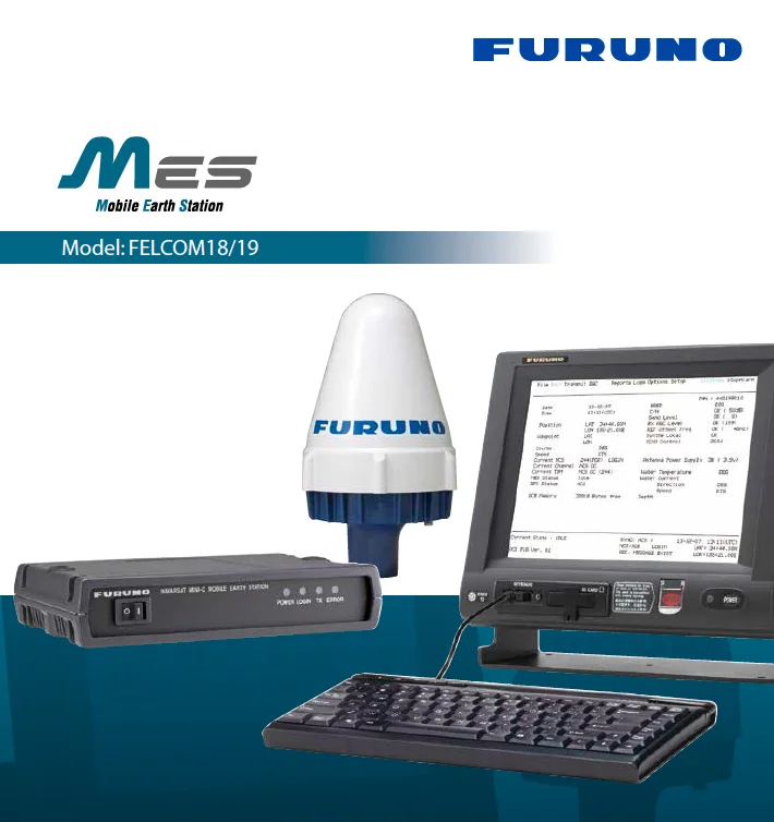 Furuno 선박 Inmarsat C 모바일 지구 역 FELCOM 18 해양 전자 해양 통신 탐색 CCS GMDSS SSAS ...