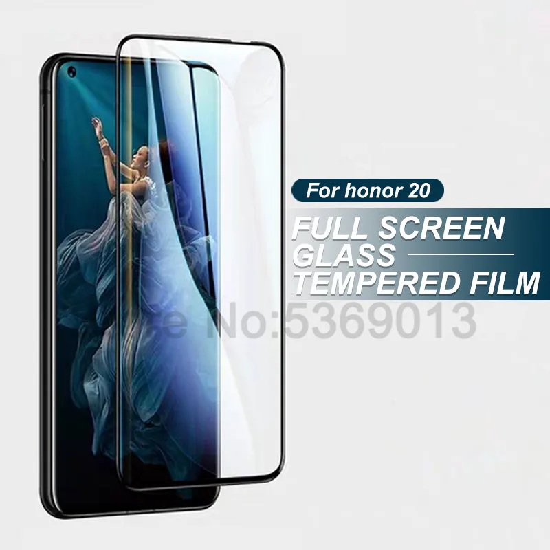 9D Защитное стекло для Honor 9X 8X 8C 8A 9i 10i 20i Защитная пленка для экрана Honor 20 Lite V20 ...