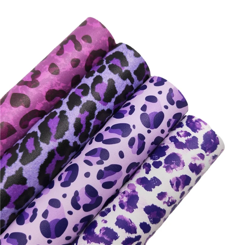 Purple Animal Print Fabric