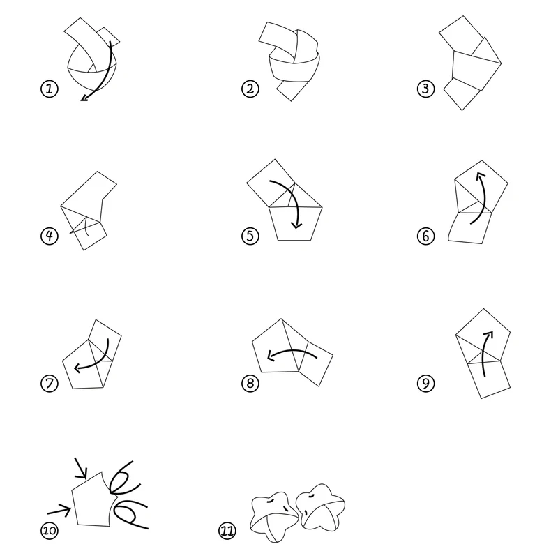 Origami Instructions Lucky Star