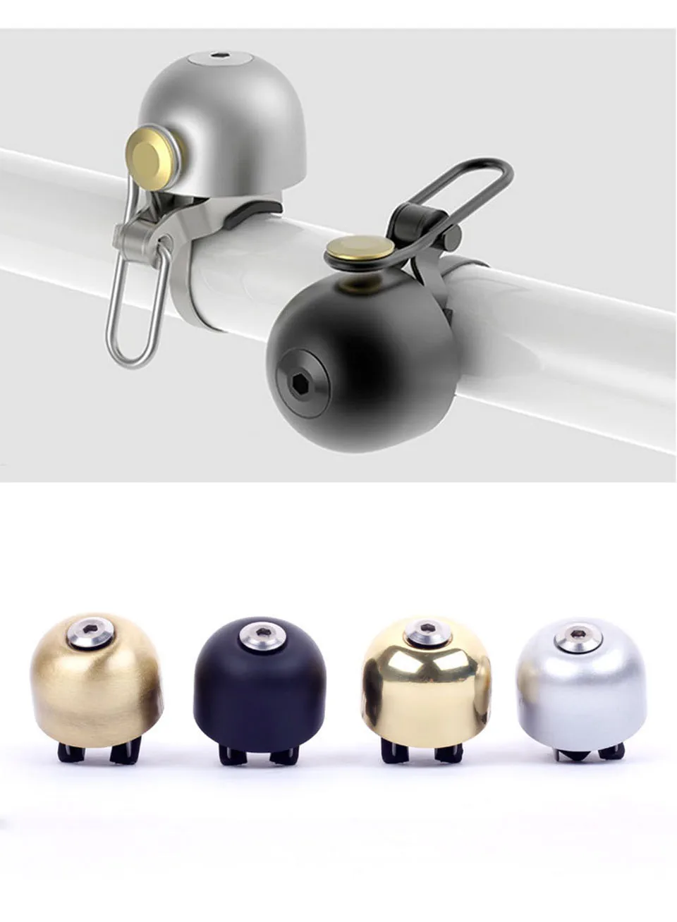 SONNETTE DE VELO,A 03--Sonnette de vélo rétro à son fort, pour vélo de ...