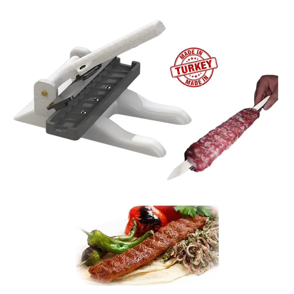 Adana Skewers Kebab; Maker Kebab; Machine Barbecue Beef Meat Kebab ...
