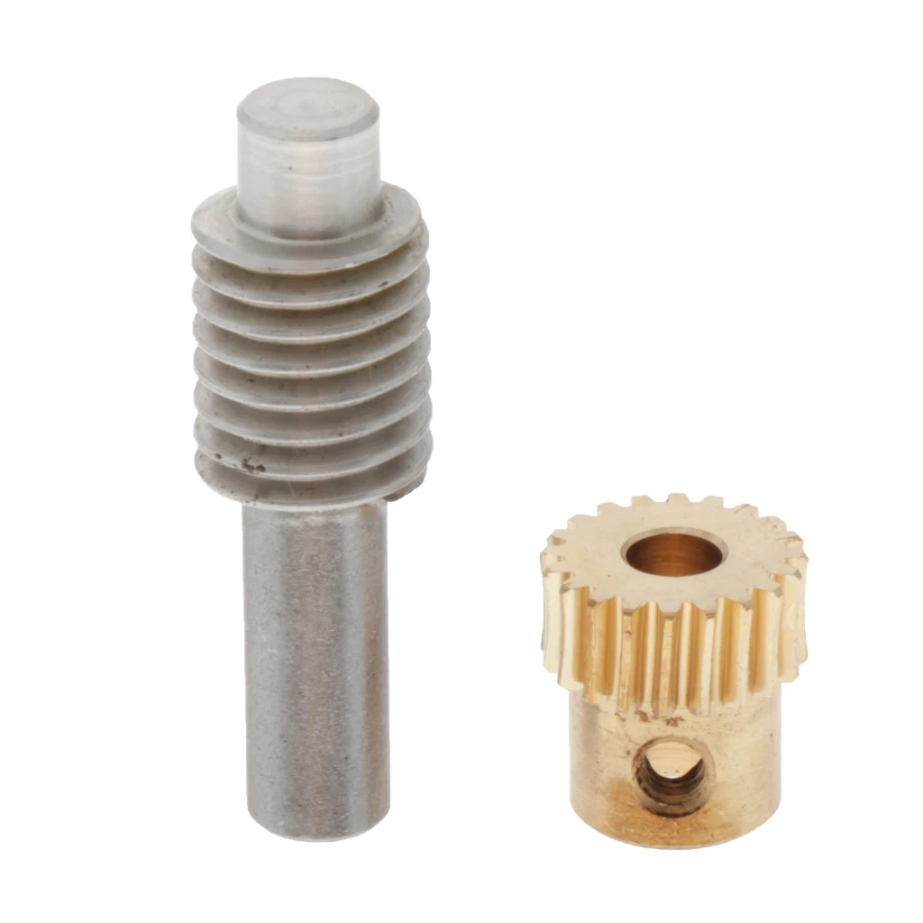 20 60T engranaje de tornillo sin fin + 32mm Eje del engranaje módulo 0 ...