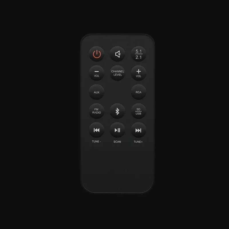 Remote Control RI0004 for Logitech Z607 Z606 5.1 Surround Sound ...