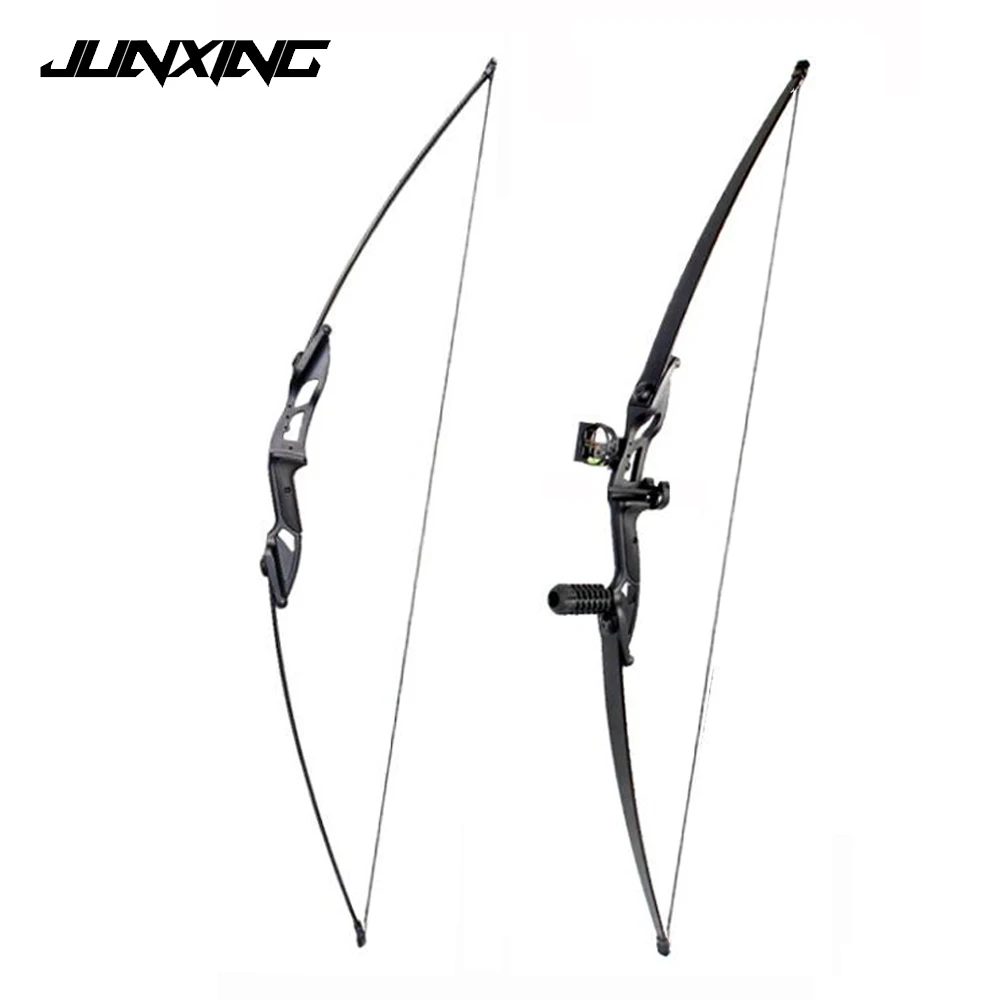 55 Inches Straight Pull Bow With 17 Inches Riser 35 Lbs Recurve Bow ...