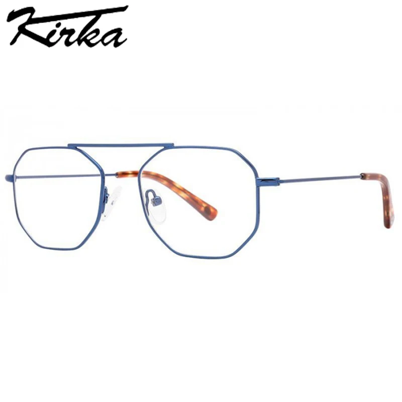 Kirka Teens Octagonal Eyeglasses Frames Brand Design Spectacle Frames ...