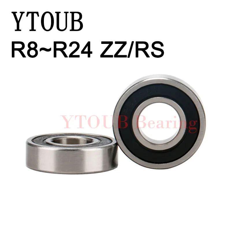 YTOUB Inch bearings R8ZZ R10 R12 R14 R16 R18 R20 R22 R24 ZZ RS 2RS High ...