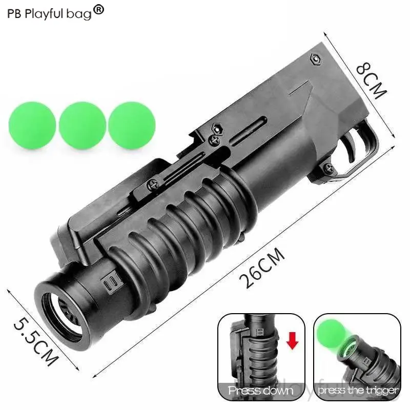 Outdoor sports fun toys children foam soft bomb M416 toy grenade ...