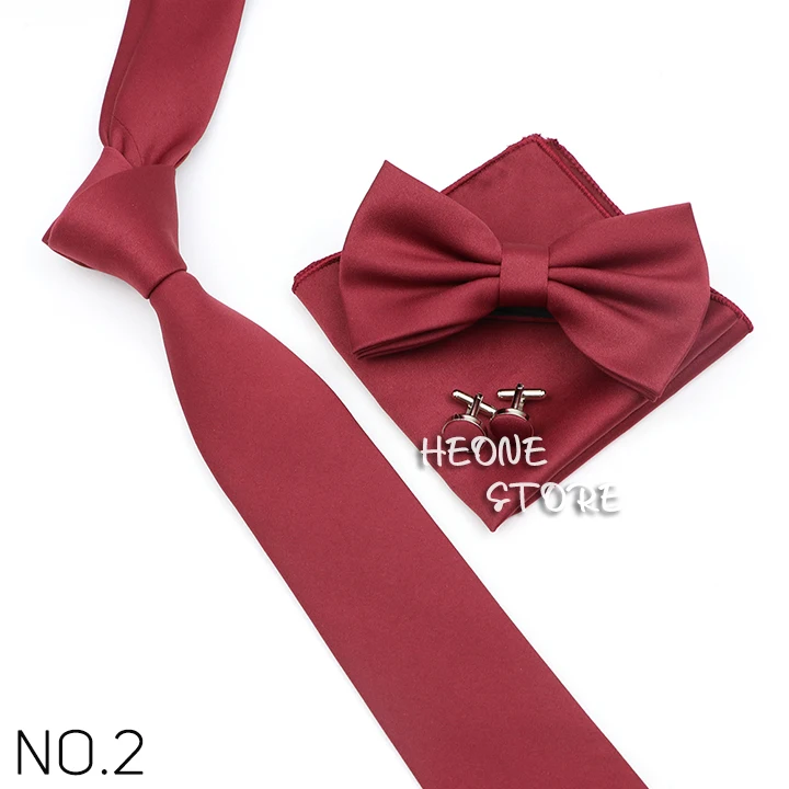 La cravatte,SET 3--Ensemble complet de nœuds papillon pour hommes ...