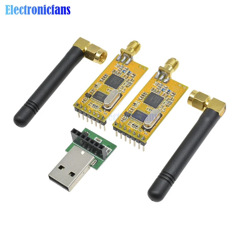 Apc220 Wireless Rf Serial Data Modules With Antennas Data Communication ...