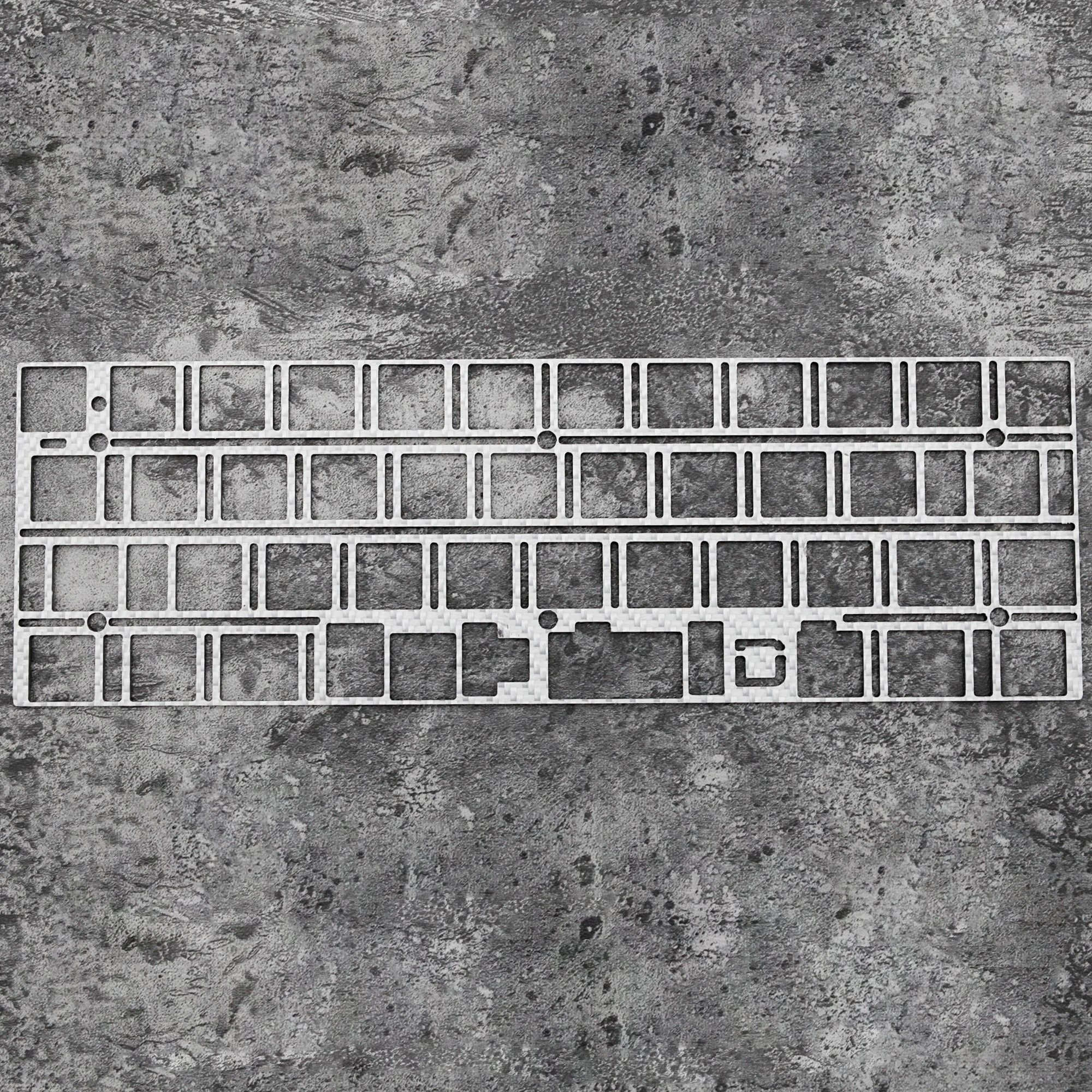 carbon-fiber-plate-for-daisy-40-custom-keyboard-Mechanical-Keyboard ...