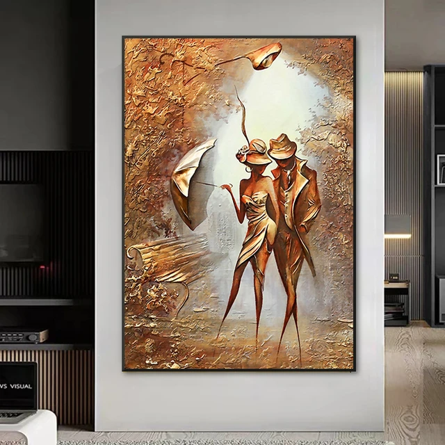 Abstract Couple Art