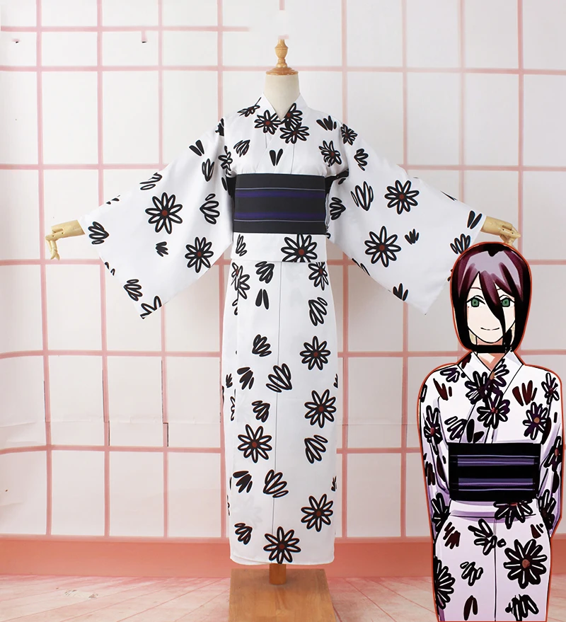Black Yukata Anime
