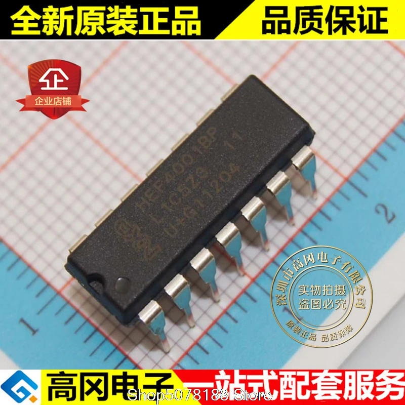 5 piezas HEF4001BP HEF4001 DIP14|Relés e interruptores de coche ...