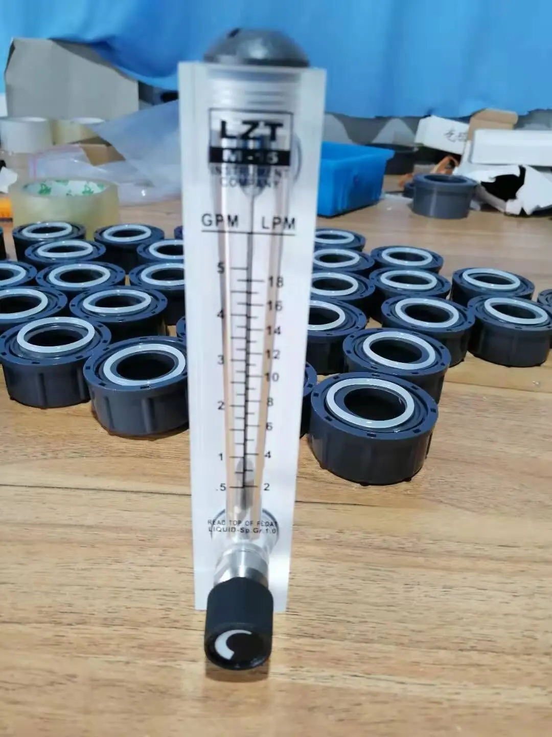 PMMA-Liquid-Flowmeter-Water-Flow-Meter-Panel-Rotameter-With-Control ...