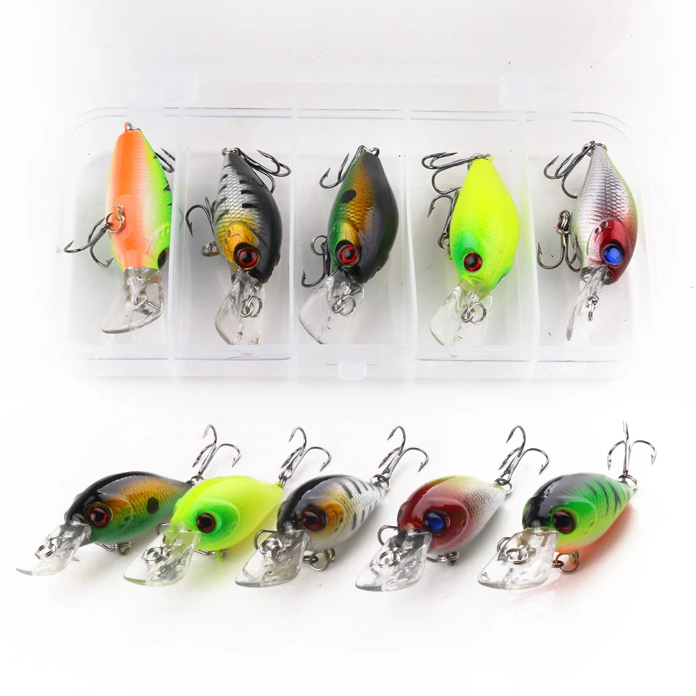 5pcs-lot-Fishing-Lures-Kit-Plastic-Crank-Bait-4-2g-5cm-Wobblers ...