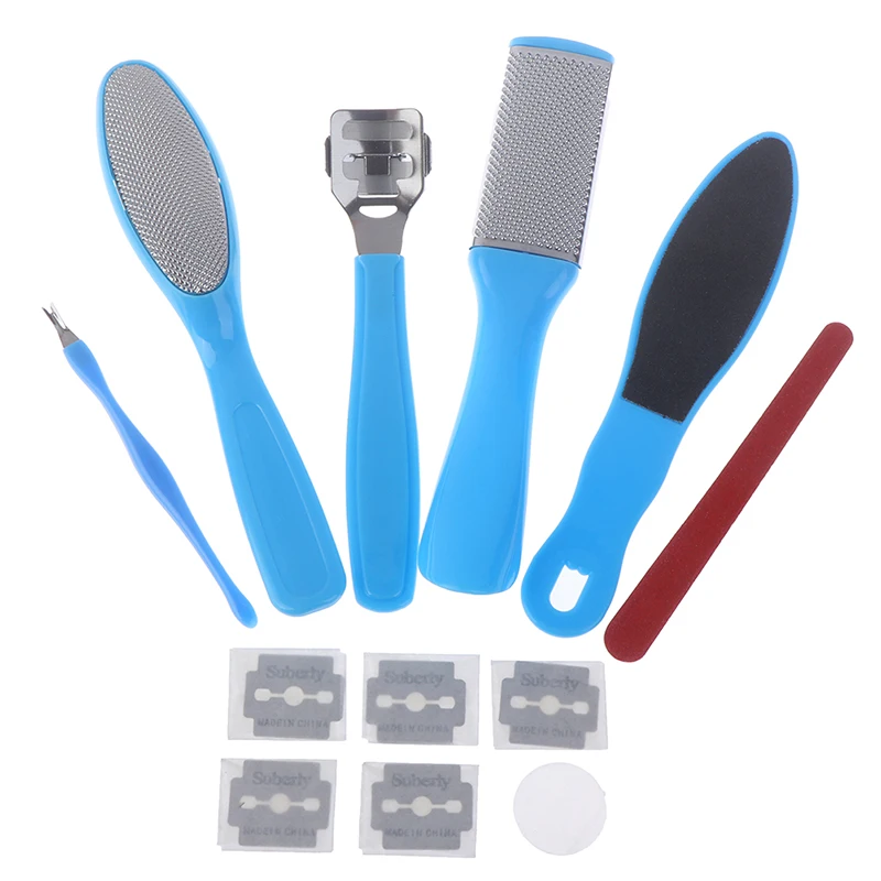 8Pcs Professional Pedicure Tools Foot Care File For Feet Heels Toe ...