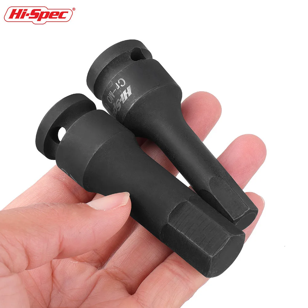Hi-Spec 1/2 ударный шестигранный Набор торцевых головок CR-MO Набор ...