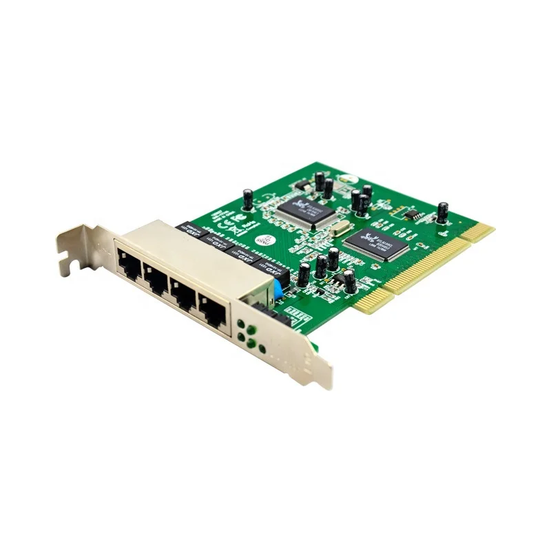 Pci Quad Fast Ethernet 10/100mbps Switch Board Card Realtek 8305sc ...