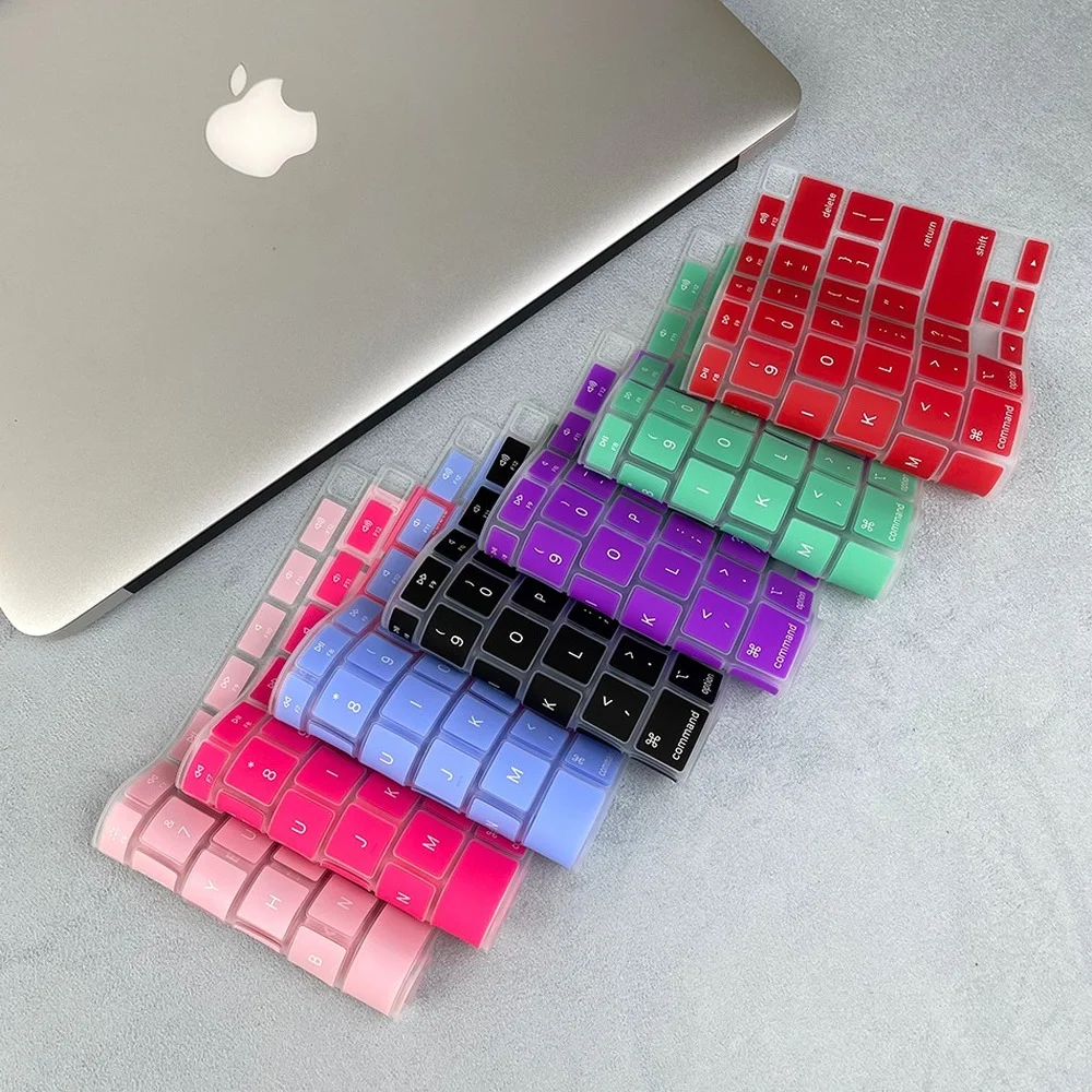 EU/US Laptop Keyboard Cover For Macbook Air 13 inch M1 chip A2337 A2179 ...