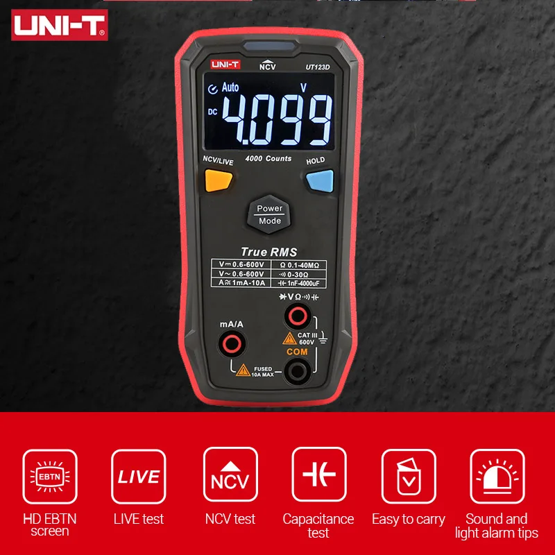 Auto-ranging Multi Tester | Digital Multimeter | Multimeter Tester ...