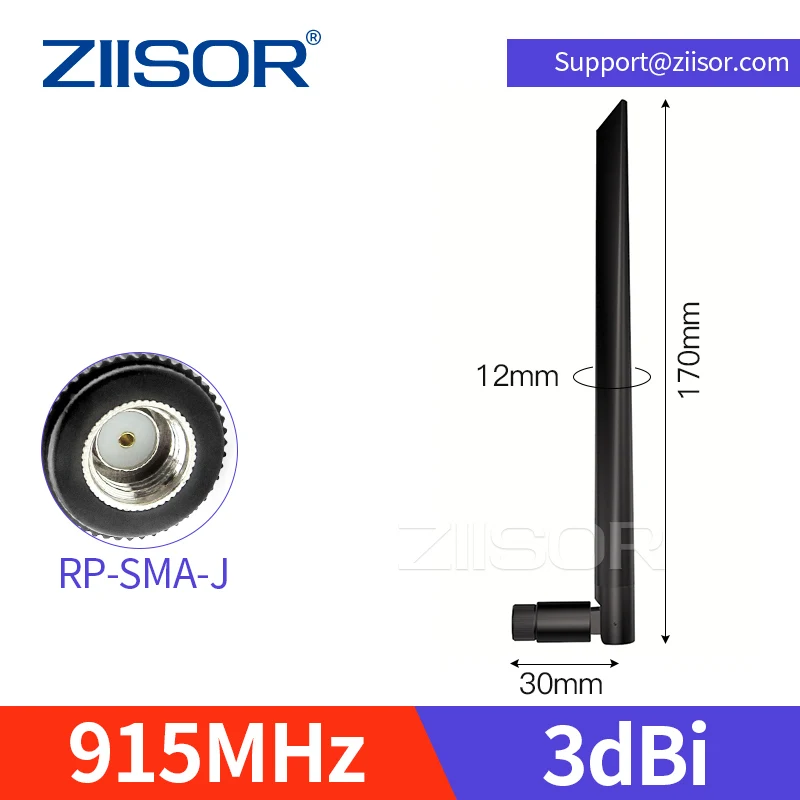 LoRa 915 MHz Antenna Wifi 915MHz Long Range for Router Modem RP SMA ...