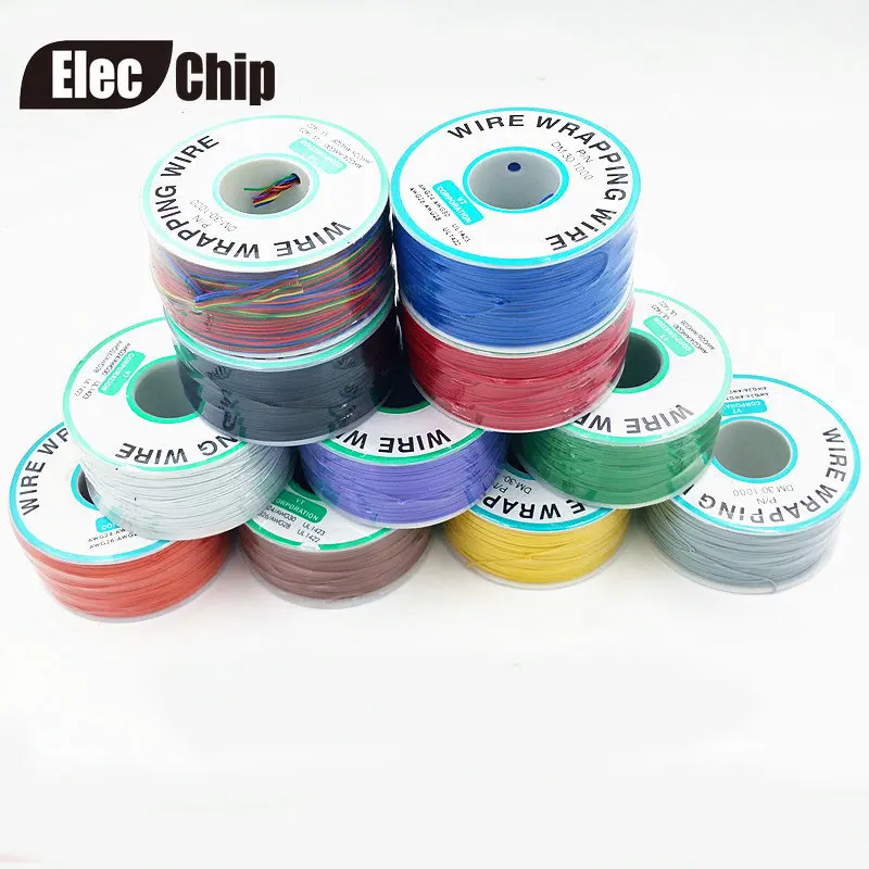 250meter-820FT-single-conductor-30AWG-0-5mm-PCB-flying-jumper-wire-OK ...