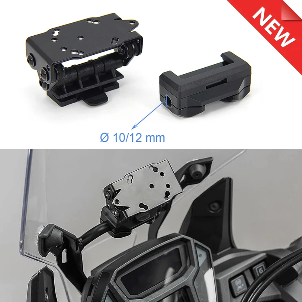10-12mm-Motorcycle-Accessories-Navigation-Bracket-GPS-Phone-USB-For ...