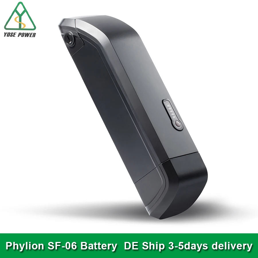 Electric Bike Battery 36V 11.6Ah 18650 Lithium E bike Battery Phylion SF-06 Joycube JCEB360-11.6 ...