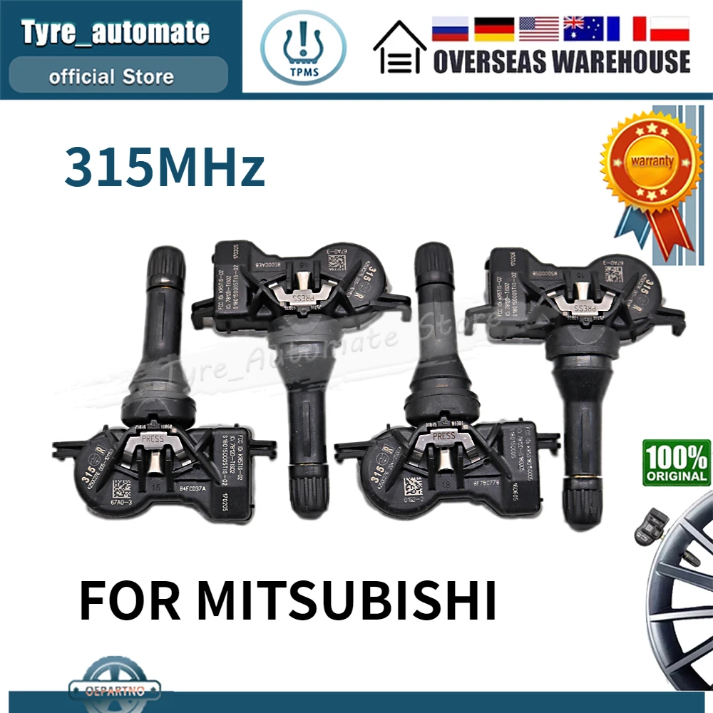 타이어 압력 모니터 센서 TPMS 4250C276 68001696AB 4250D585 S80150005 315MHz, 2018 ...