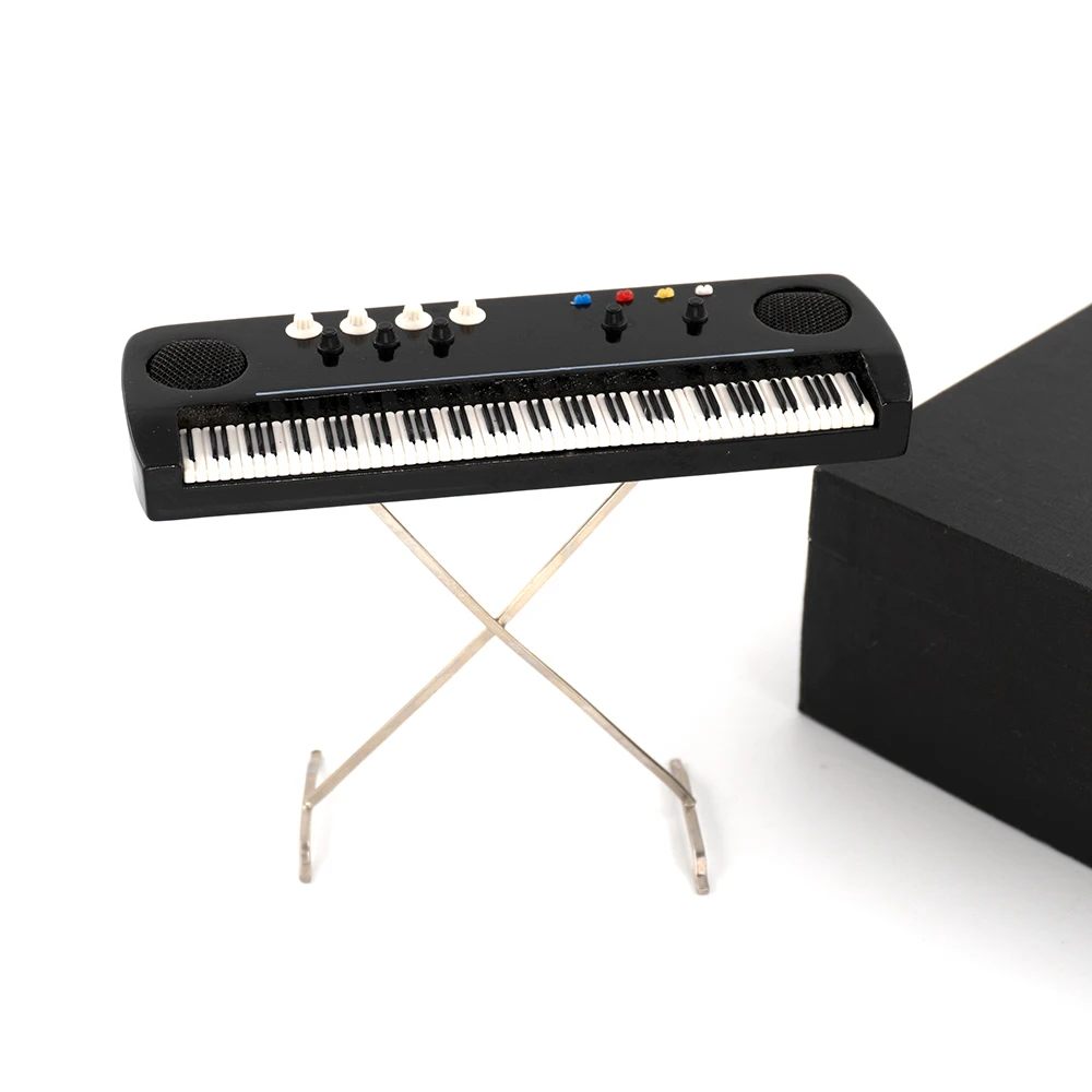 Miniatur Keyboard elektronische Orgel Mini Musikinstrument Dekoration ♥ ...