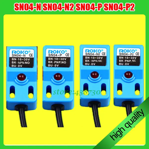 10 pces SN04-N SN04-N2 SN04-P SN04-P2 roko sensor interruptor de ...