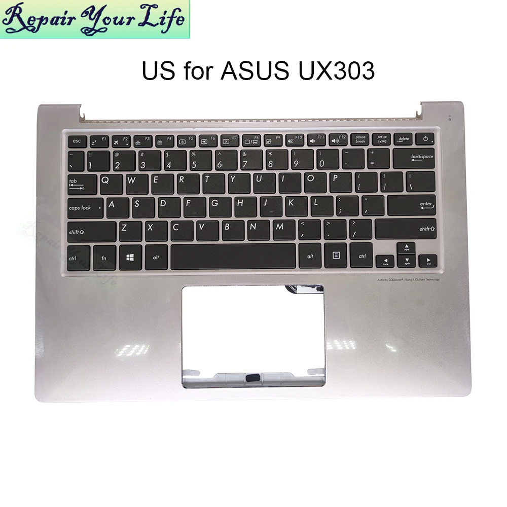 UX303-US-Backlight-Palmrest-Keyboards-for-ASUS-ZenBook-UX303U-UX303UA ...